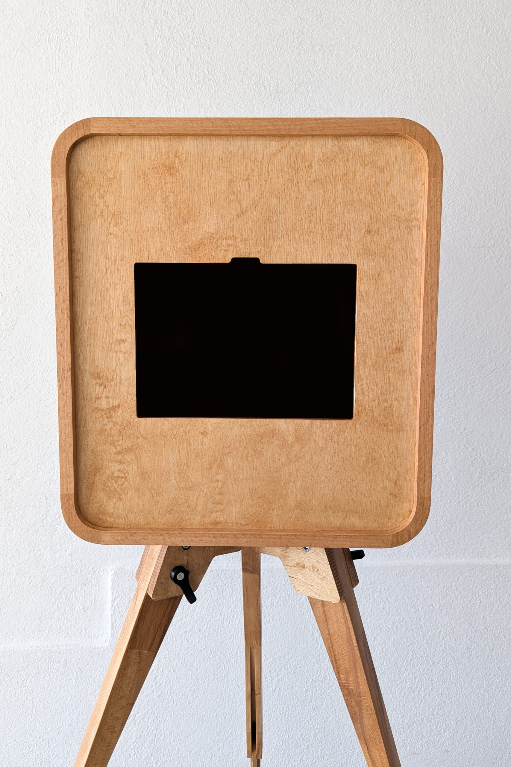 Wooden Photo Booth Shell for iPad - MGBooth